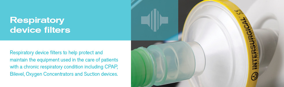Respiratory device filters