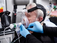 GO-PAP System with nebuliser and BiTrac ED Mask with standard headgear