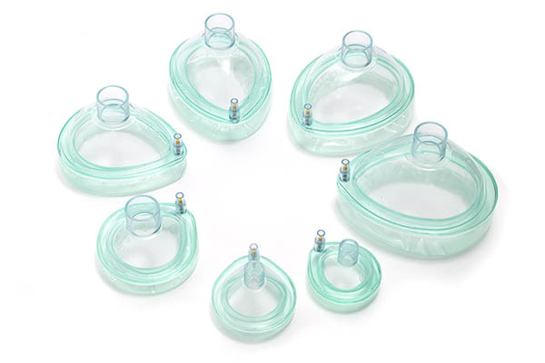 Scented anaesthetic face masks